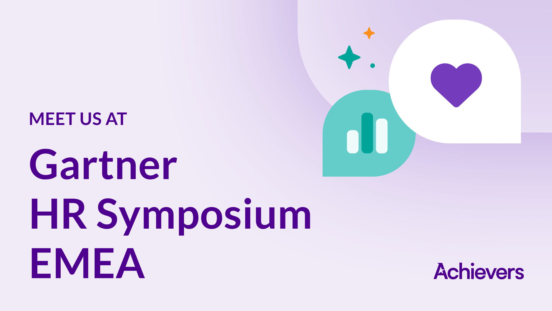 Achievers at Gartner HR Symposium conference 2025 - UK