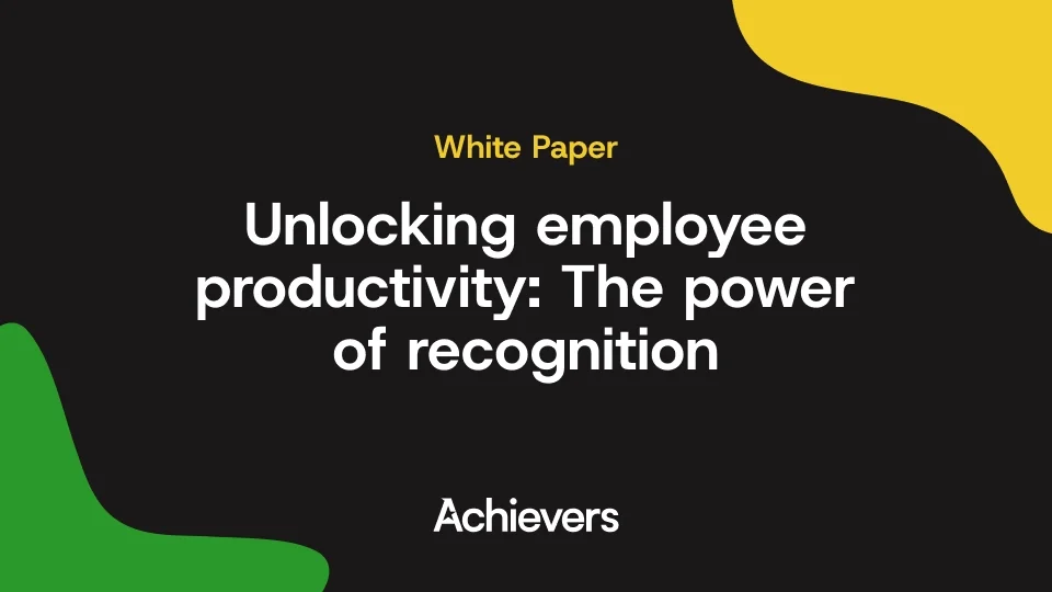 Your workforce productivity secret weapon white-paper