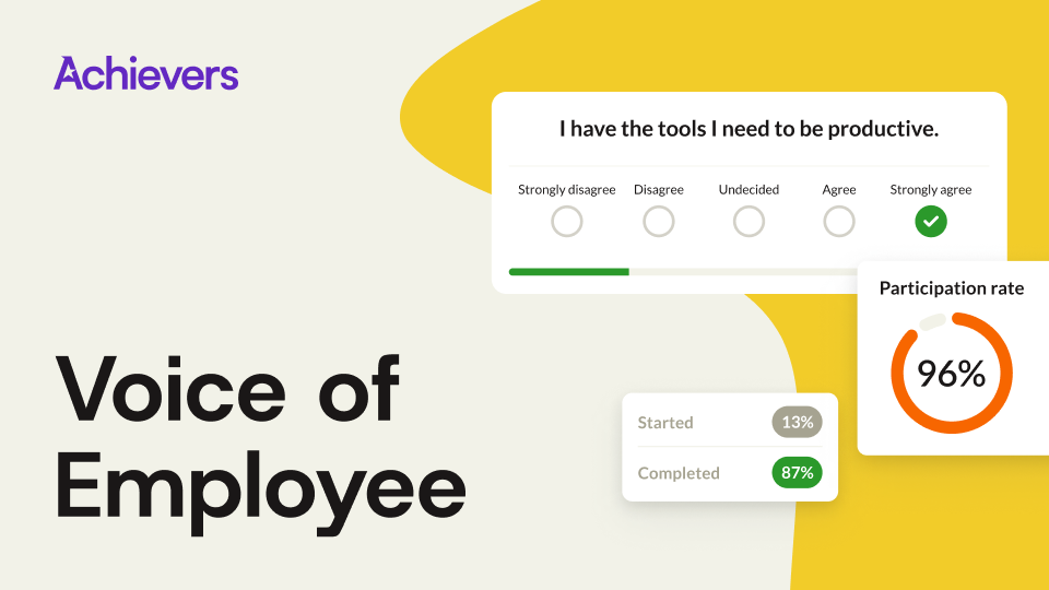 Voice Of Employee Software - Achievers