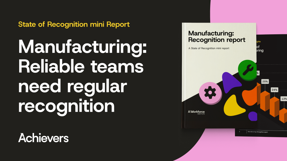 Manufacturing industry recognition report | AWI